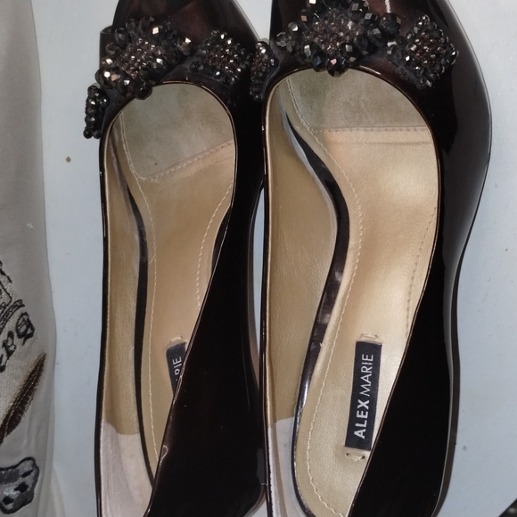 Alex Marie | Shoes | Alex Maria Womens Beautiful Designer Heel Shoes | Poshmark